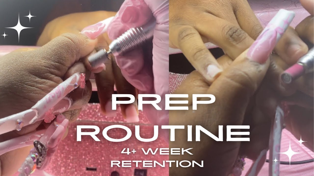 VLOGMAS DAY 3: ACRYLIC PREP ROUTINE! | Dehydrator, primer, ect. 4+ week ...