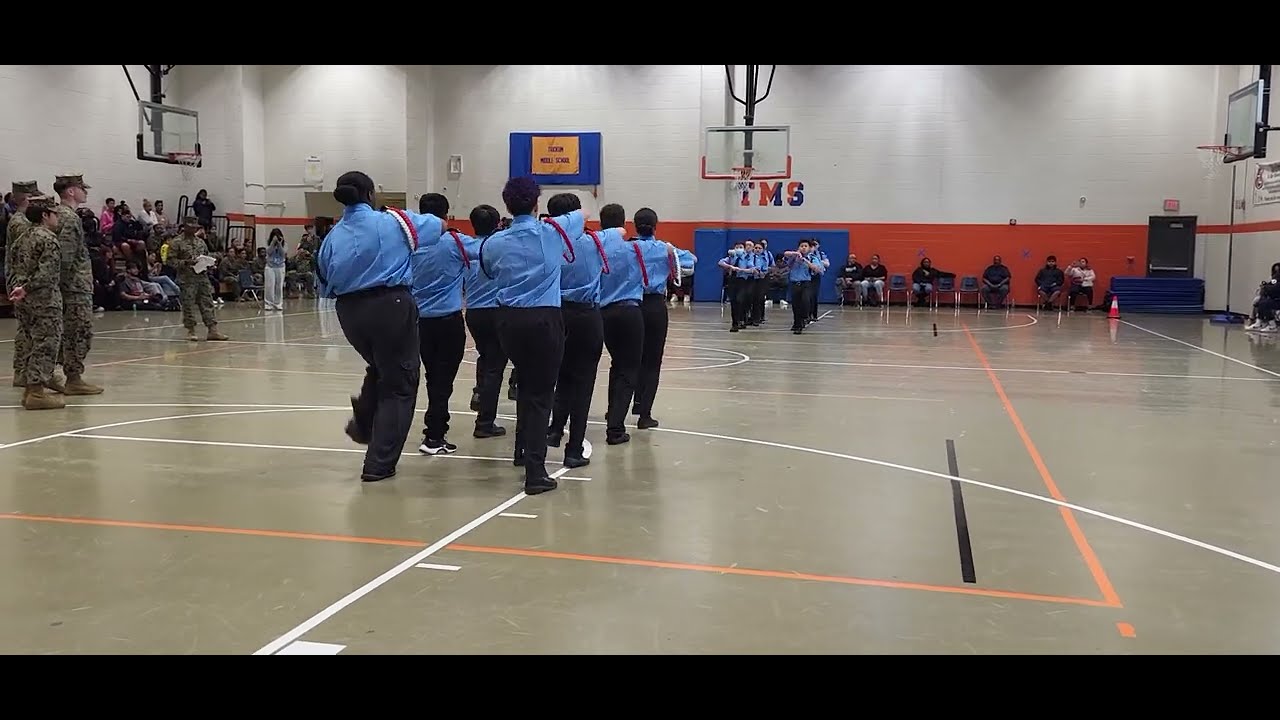 Platoon (I think) - Trickum MS JLC Drill Meet - 1-27-24 (Recorded by ...
