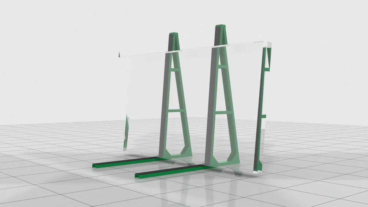 Glass Panel Storage Rack、window glass storage racks、glass storage ...