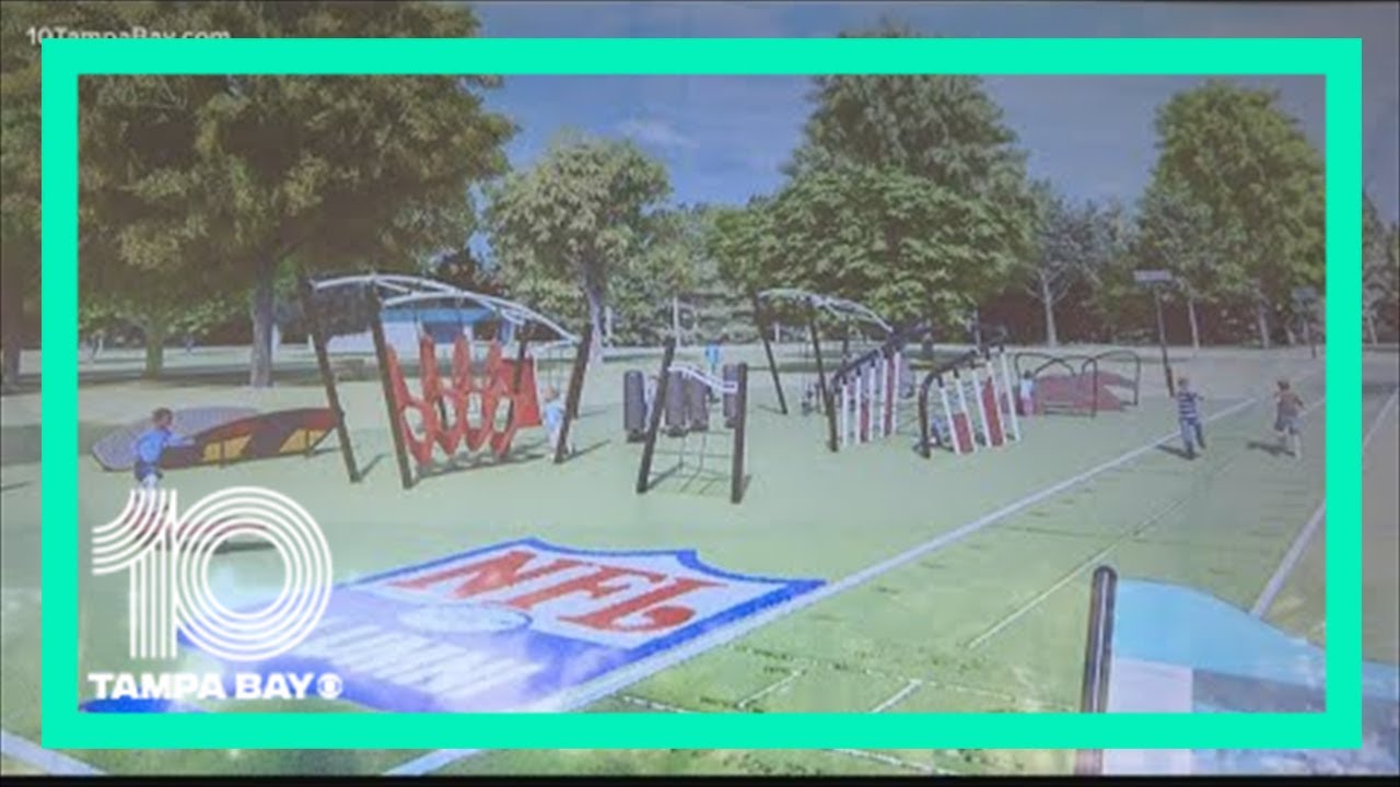 Tampa breaks ground on NFL obstacle course - YouTube