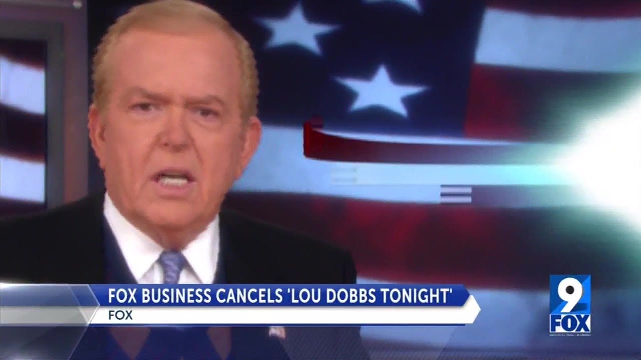 Fox Business suddenly cancels 'Lou Dobbs Tonight,' its highest-rated ...