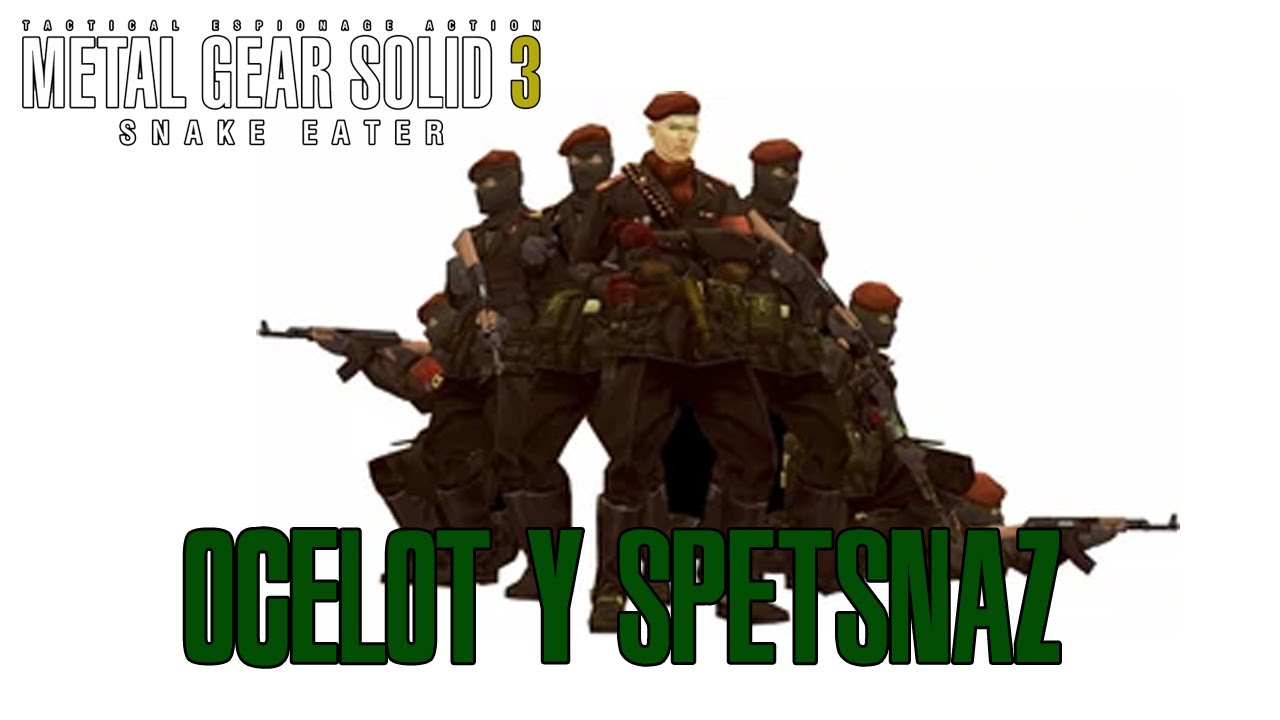 Metal Gear Solid 3 - Ocelot y Spetsnaz [Español] - YouTube