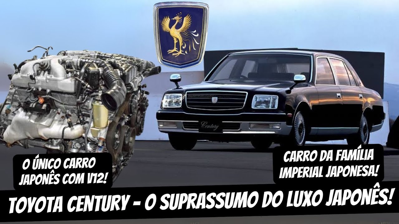 TOYOTA CENTURY - O SUPRASSUMO DO LUXO JAPONÊS!! - YouTube