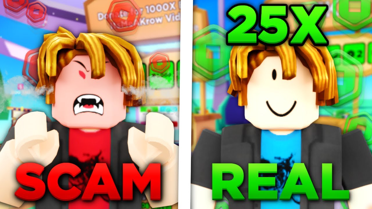 If You Don't Scam Me, You Get 25X Robux! - YouTube