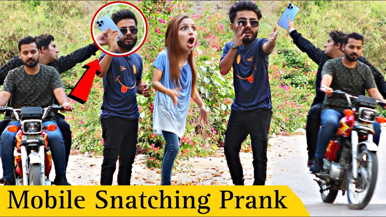 Mobile Snatching Prank @ThatWasCrazy - YouTube