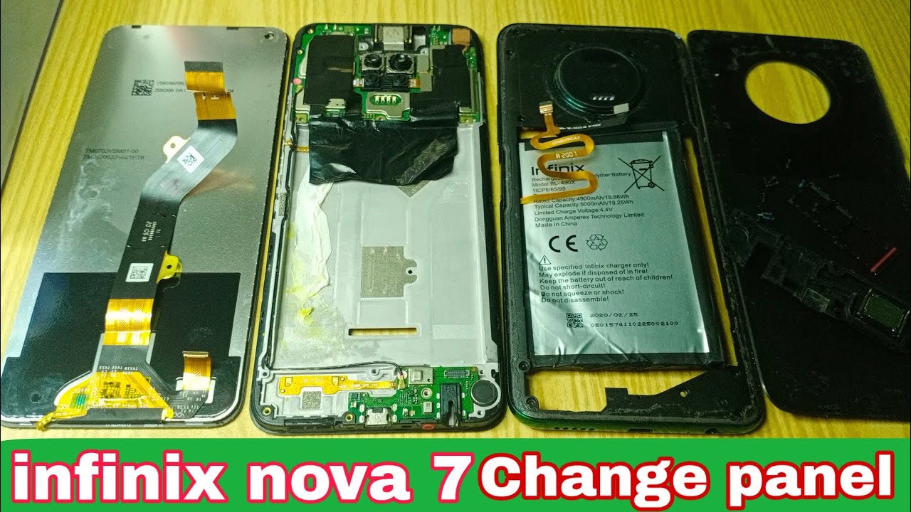 How to Replace Infinix Note7 Unit |LCD Touch Easy Method 100% Real ...