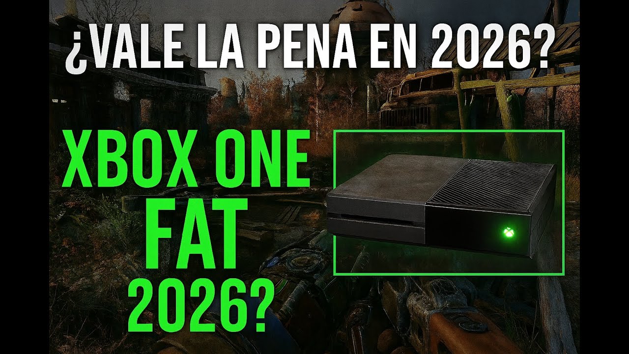 LA XBOX ONE FAT VALE LA PENA PARA ESTE 2026 GAMEPLAY REAL - YouTube