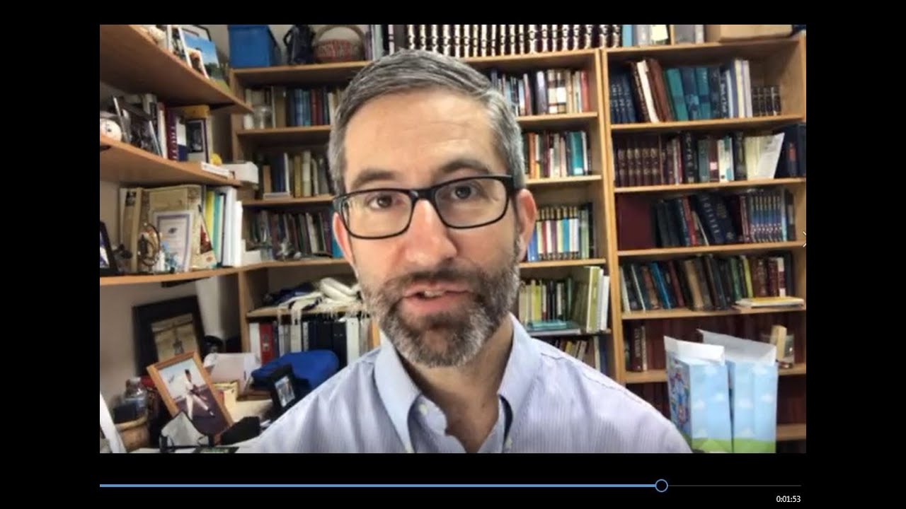 Rabbi David Englander Shabbat Greetings - December 17, 2021 - YouTube