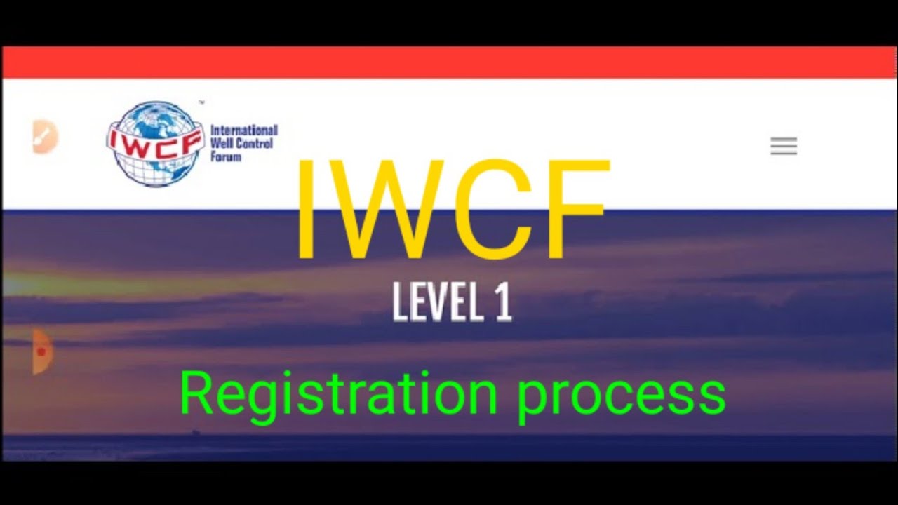 Iwcf Level 1 Well Academy B.V. IWCF
