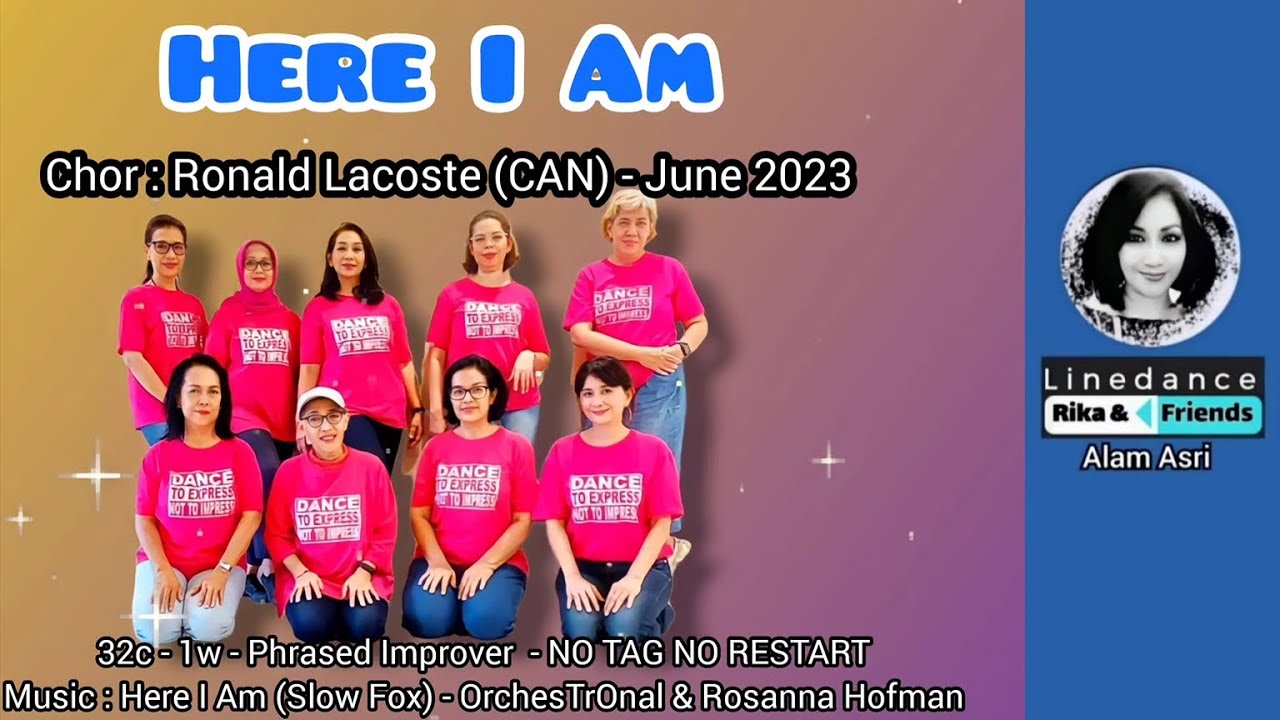 Here I Am - chor. Ronald Lacoste (CAN) - June 2023 - YouTube