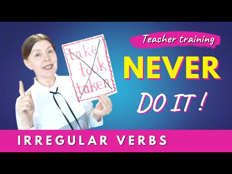 Revealed! 5 Easy Tactics to Master Irregular Verbs for ESL Teachers