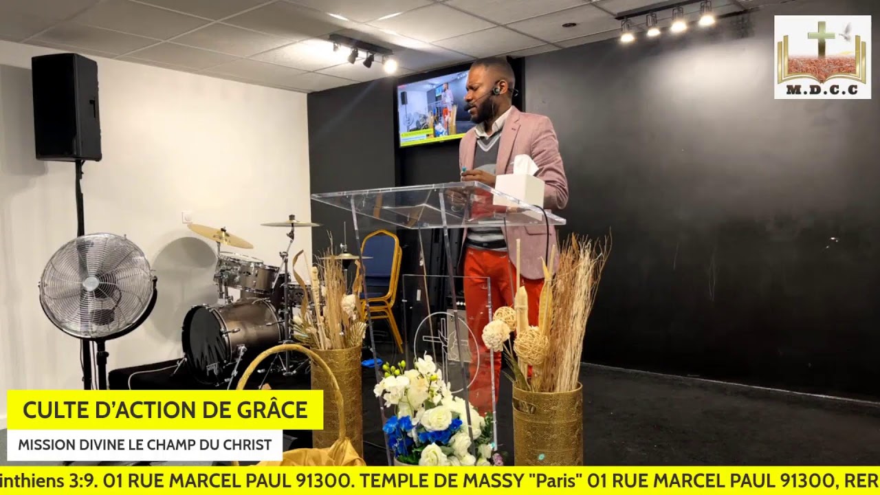 CULTE D'ACTION DE GRACE - YouTube