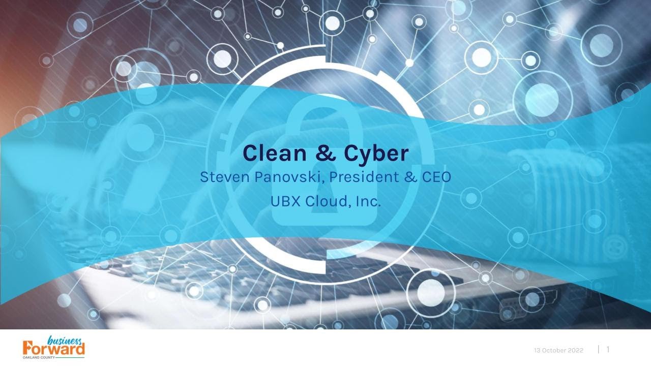 Clean & Cyber (Recovery) - YouTube