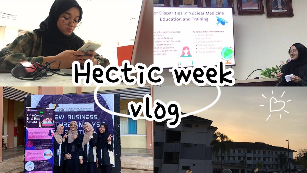 A hectic week in my life at uni 💻📝| presentation, group project ...