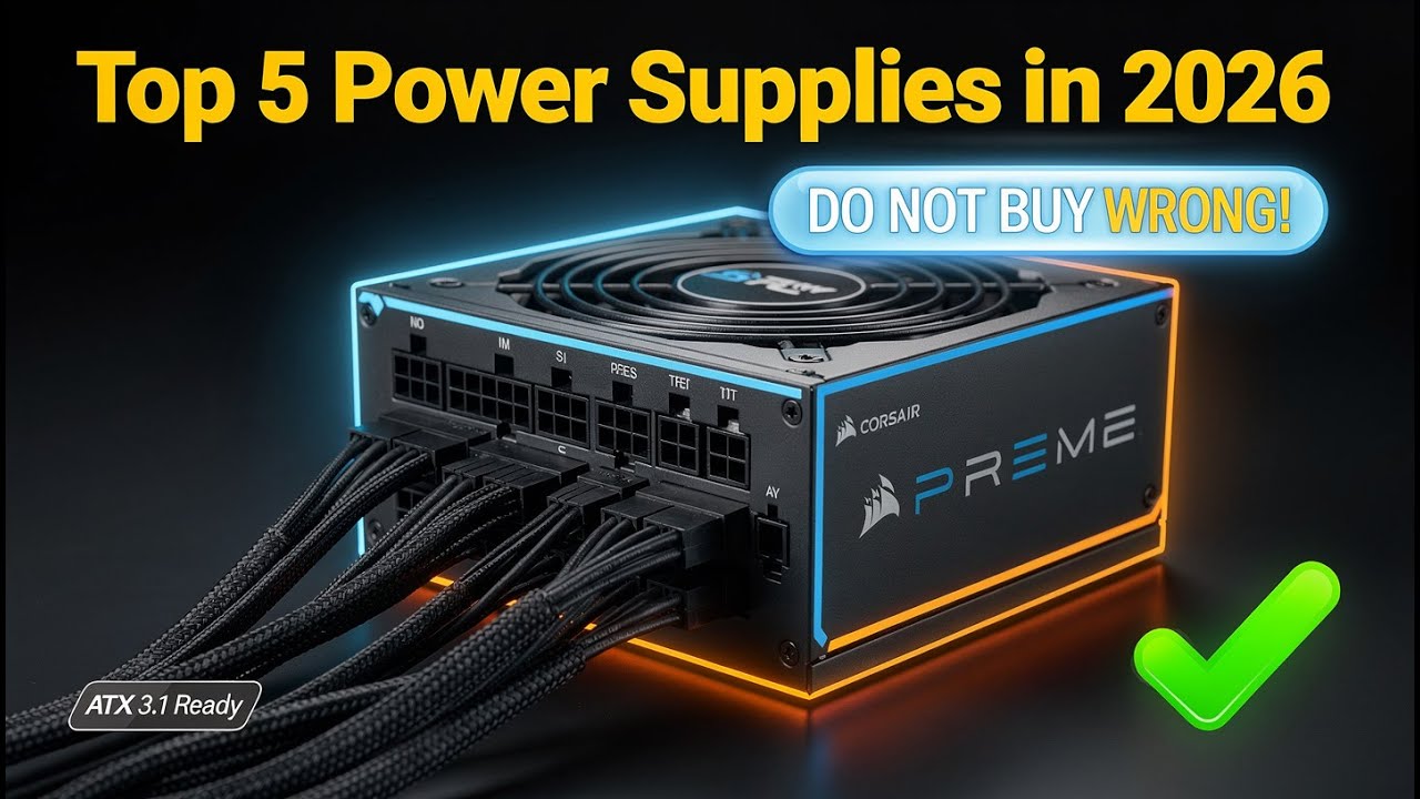 Best Computer Power Supplies 2026: Quiet, Efficient & Future-Proof - YouTube