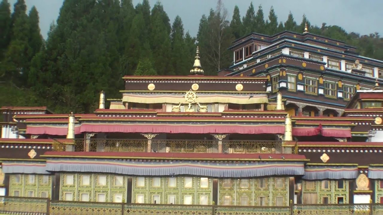 Rumtek Monastery Dharma Chakra Center (East Sikkim) - India 2009 [HD ...