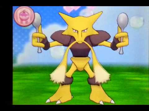 Pokémon Amie 065 Alakazam - YouTube
