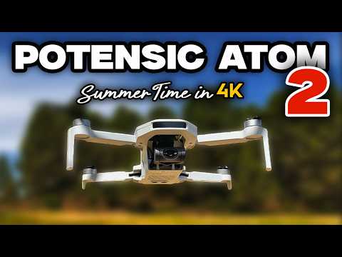 POTENSIC ATOM 2 - Full 4K Video & AR RTH Preview 