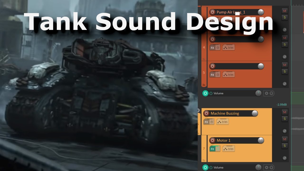 Sci-fi Tank Sound Design + Behind the Sounds - YouTube