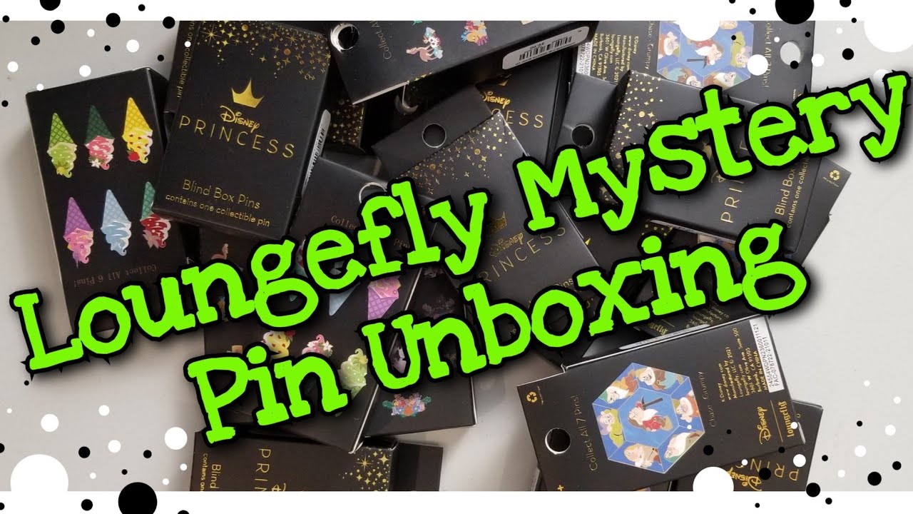 Loungefly Mystery Pin Unboxing - YouTube
