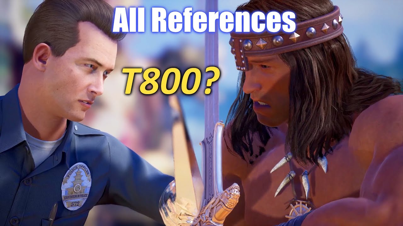 MK1 T1000 References Terminator Moments - Mortal Kombat 1 Intros - YouTube