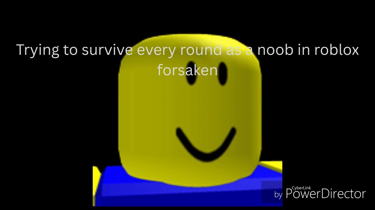 Trying to survive every round as noob in roblox forsaken - YouTube