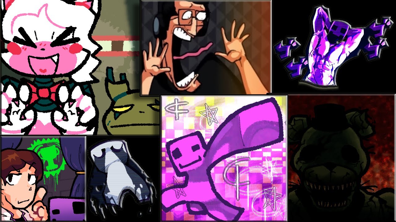Friday Night Funkin vs Ourple Guy v3 (Vs Ourple Guy , Lore, Bite ...