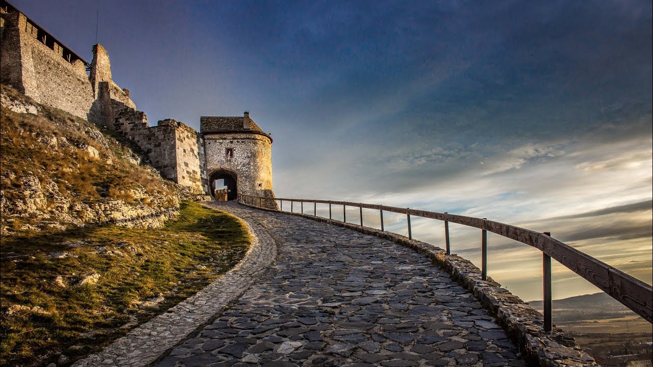Sümeg Castle / Sümegvár near Balaton in Hungary - 4K - YouTube
