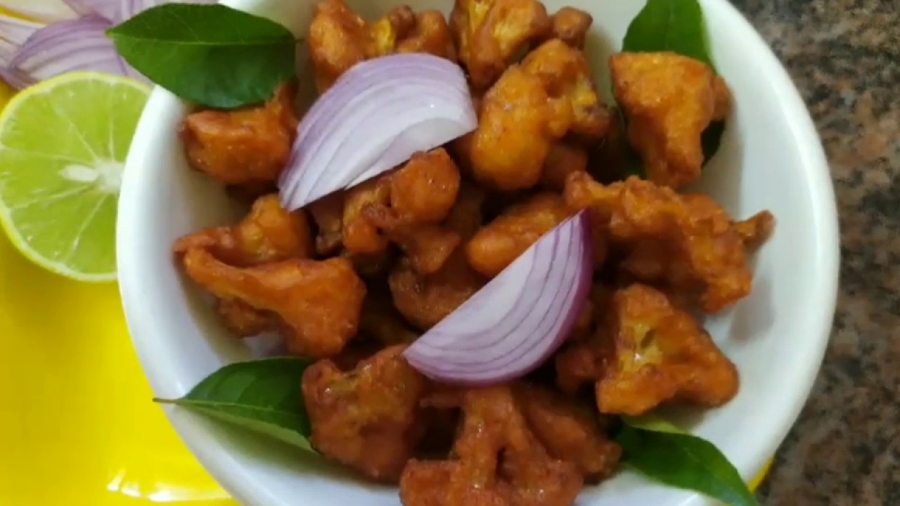 Gobi 65 # cauliflower chilli # Gobi chilli # evening snacks - YouTube
