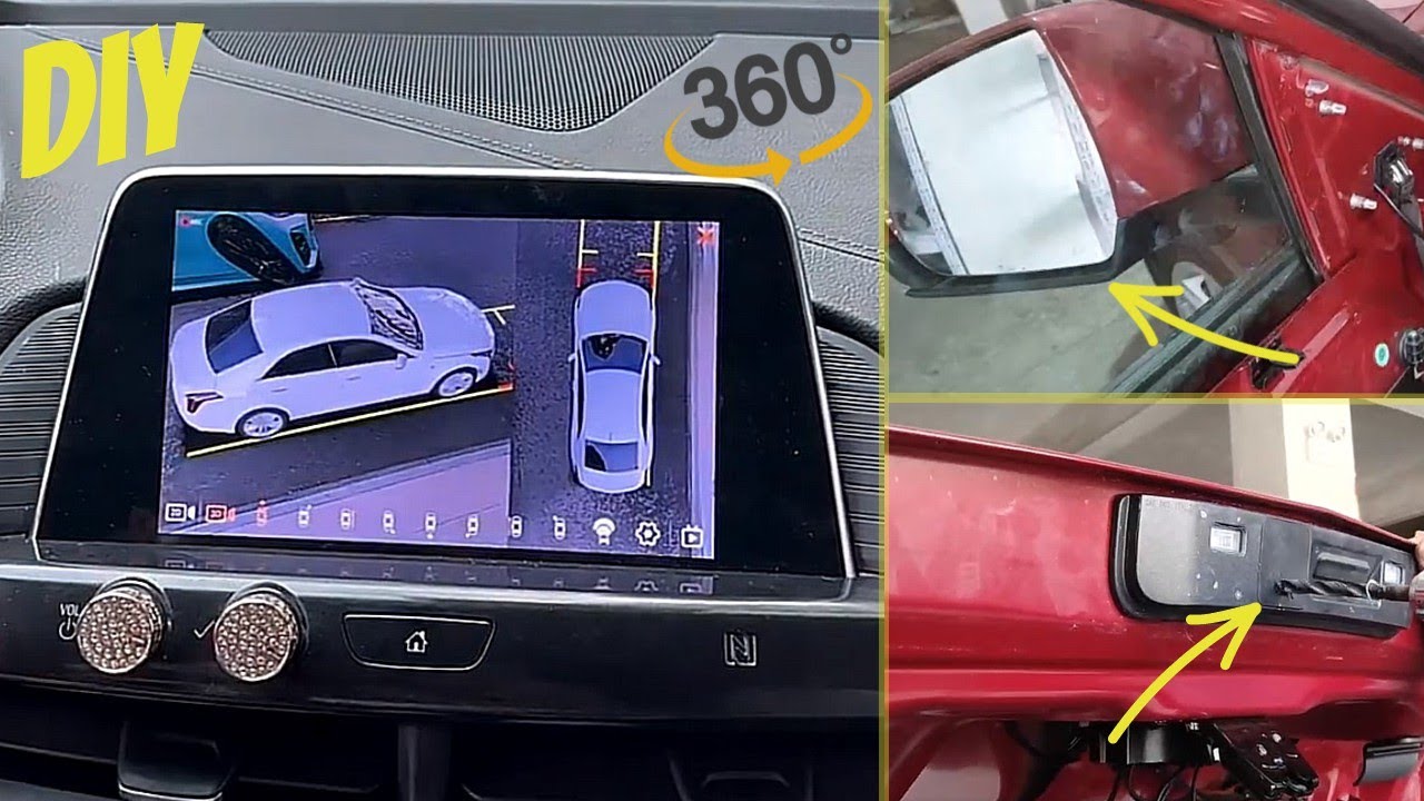 Cadillac | How To 360 DEGREE camera VIEW install? - YouTube