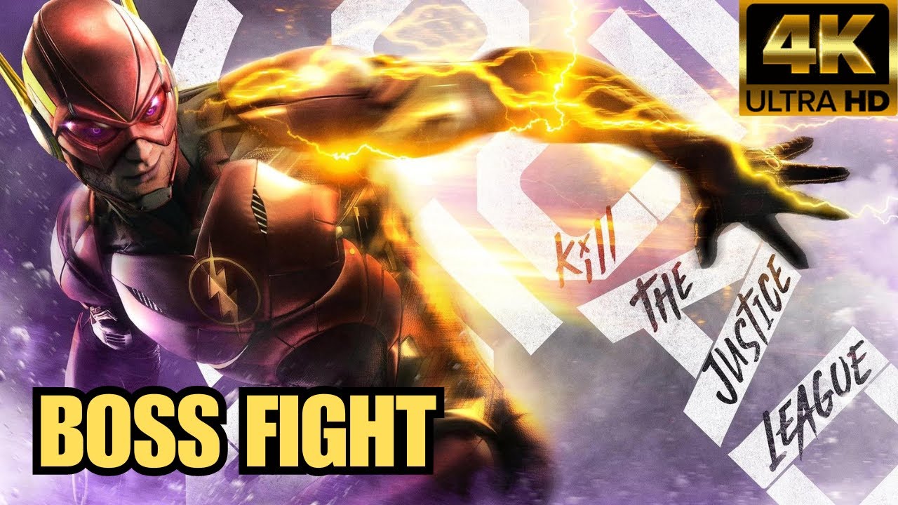 Suicide Squad: Kill the Justice League - FLASH BOSS FIGHT - 4K - YouTube