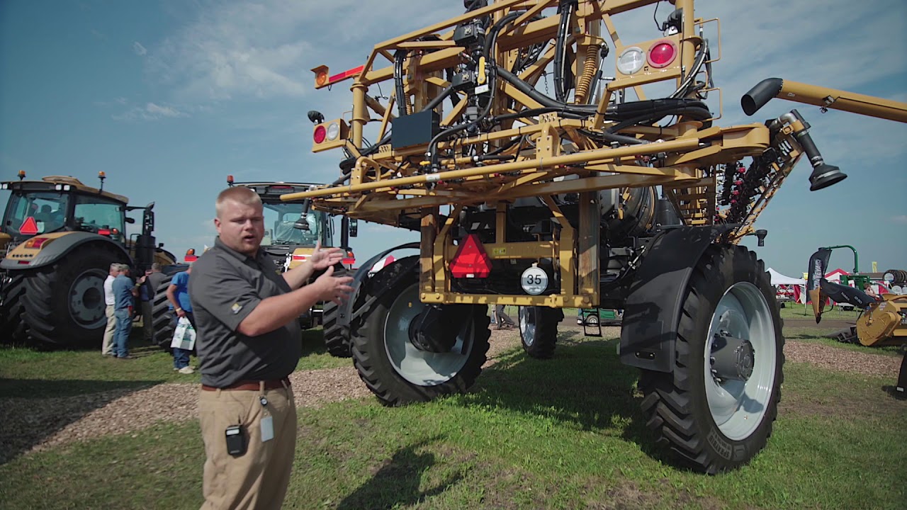 Ziegler CAT at Farmfest 2018: RoGator C Series sprayer - YouTube