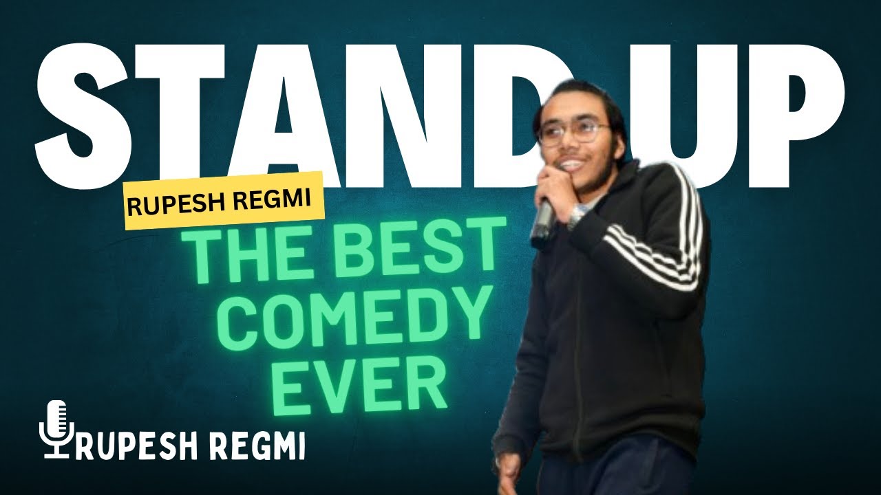 Stand up Comedy by Rupesh Regmi|| New show|| Comedy on science || - YouTube