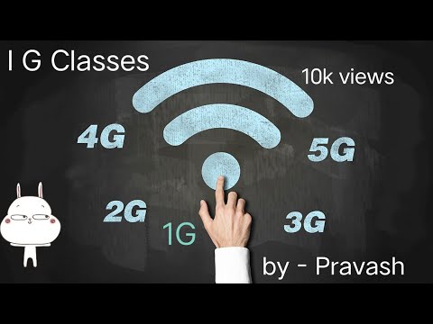 lets know about what is 1g,2g,3g,4g and 5g - YouTube