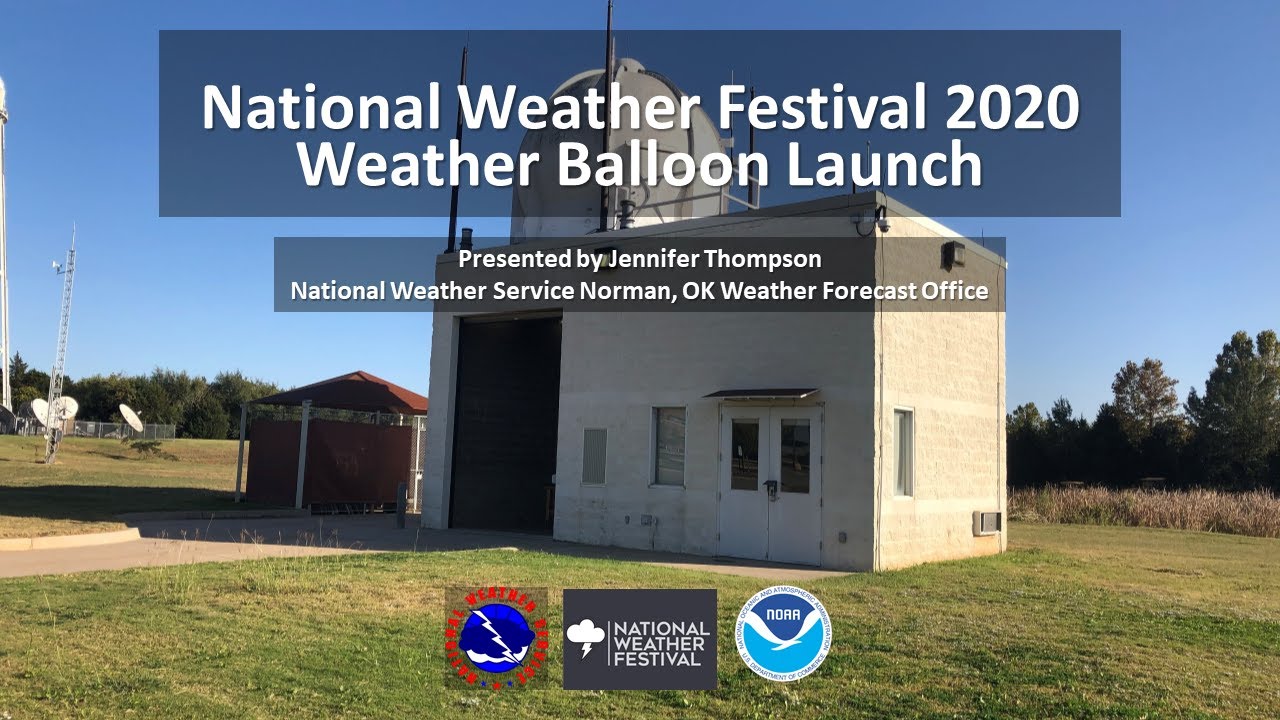Weather Balloon Launch - 2020 National Weather Festival - YouTube