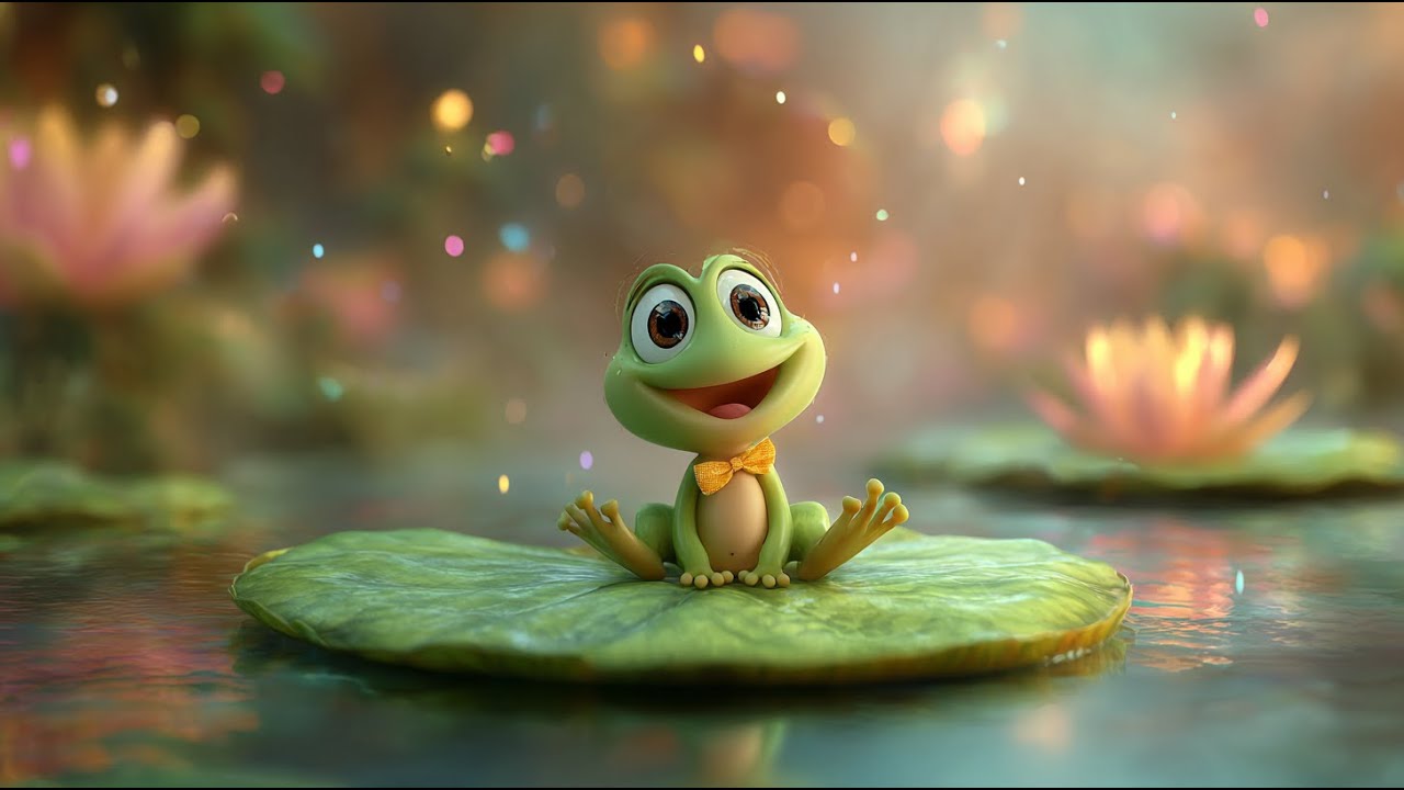 Ribbit Ribbit Dance, Froppie the Frog! | Fun Dance for Kids | Super ...