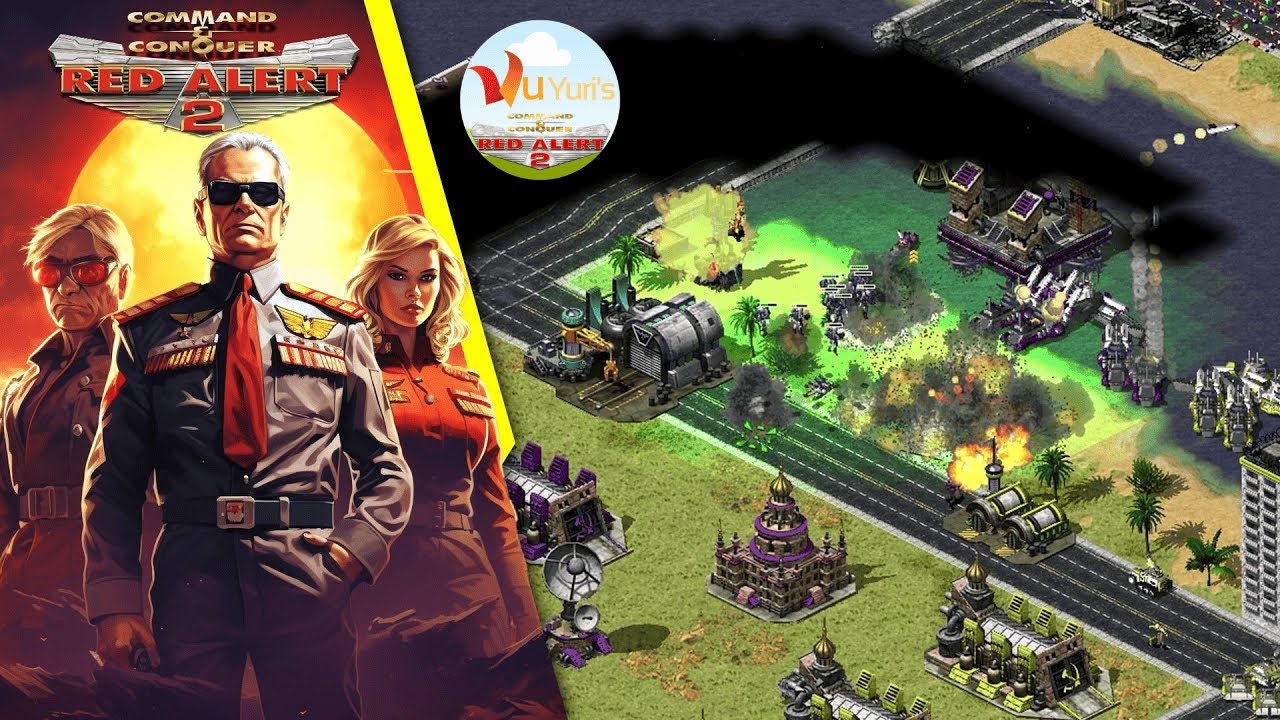 Red Alert 2 Yuri's Revenge | IRAQ 1vs7 superweapons | RA2 Gameplay ...