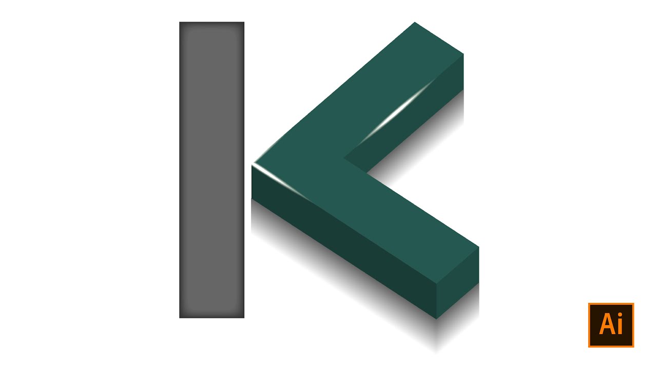 Create a Shadow Text Effect with Gloss (Logo Design) in Illustrator ...