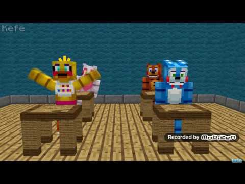FNAF monster school : cooking pizza ! Minecraft animation - YouTube
