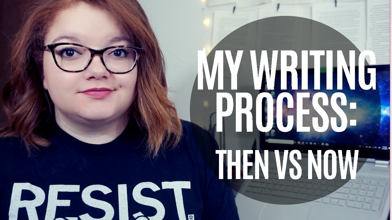 MY WRITING PROCESS | then vs now [CC] - YouTube