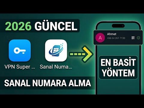En Hızlı Yöntem -  WhatsApp SMS Onay Yapma - 2026 Sanal Numara Alma Rehberi