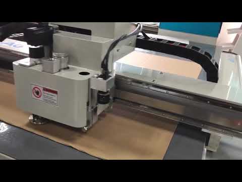 AOKE DCZ70 digital sample box production cutting plotter CNC corrugated ...
