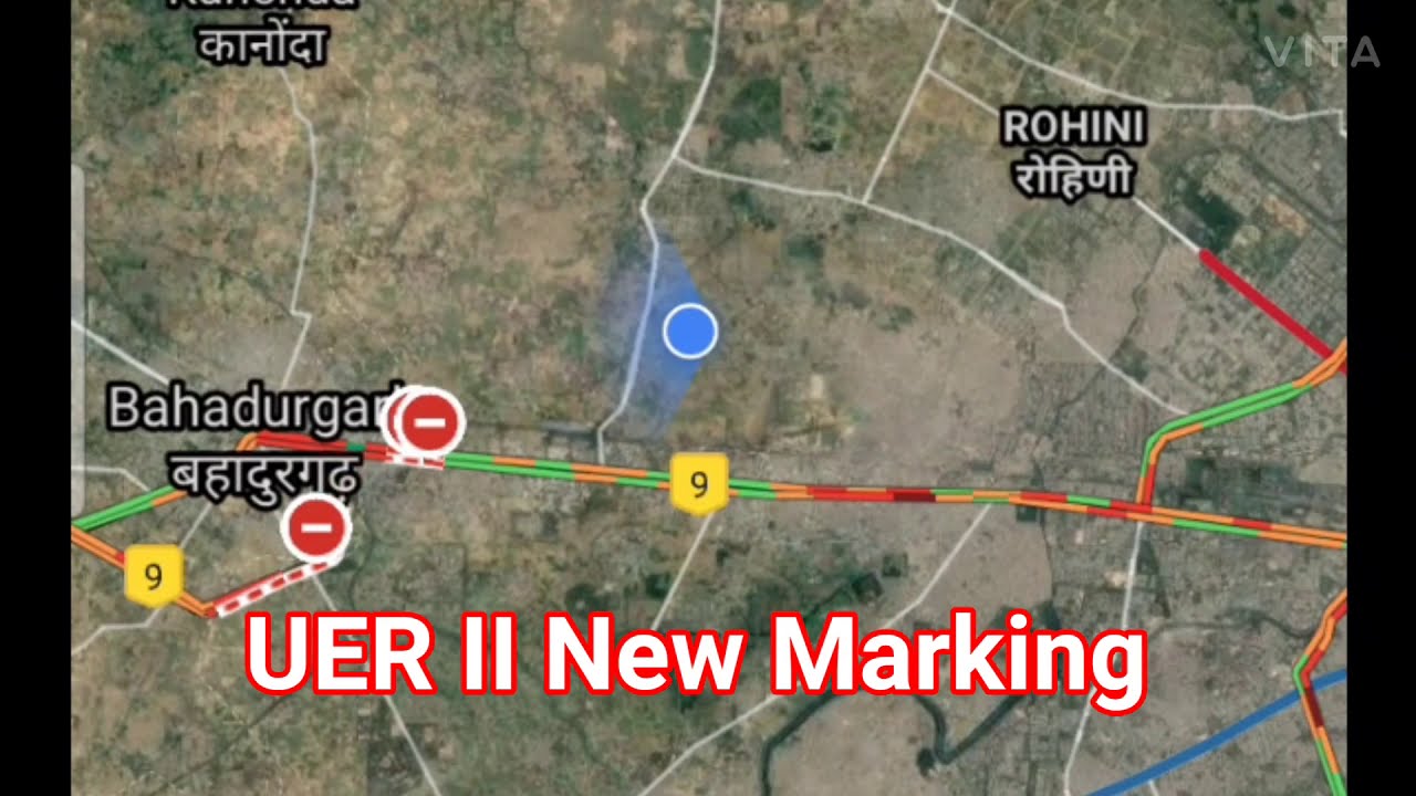 UER II UER2 urban extension road Delhi third ring road NHAI . rohini ...