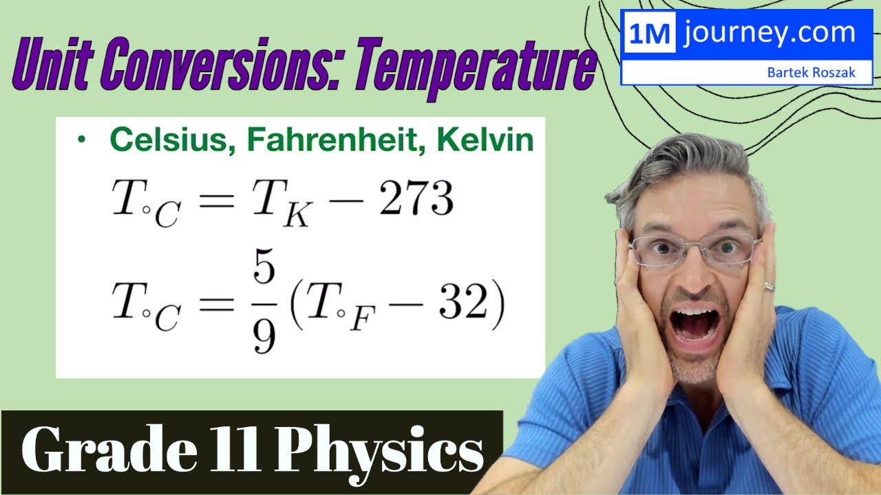 Grade 11 Physics - Unit Conversions for Temperature - YouTube