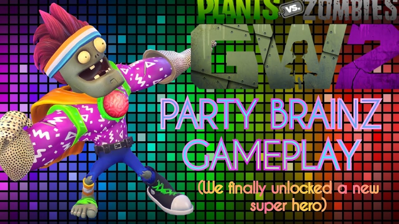 Plants Vs Zombies Garden Warfare 2 | It's party time with Party Brainz ...