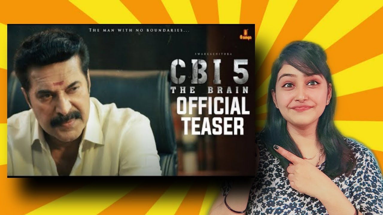 CBI 5 THE BRAIN OFFICIAL TEASER | MAMMOOTTY | K MADHU | S N SWAMY ...