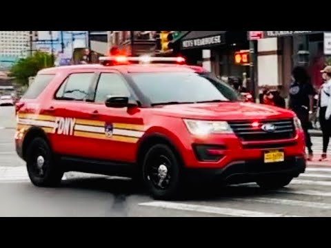 FDNY “CTTF” RESCUE TASK FORCE RESPONDING IN ON ATLANTIC AVENUE IN ...