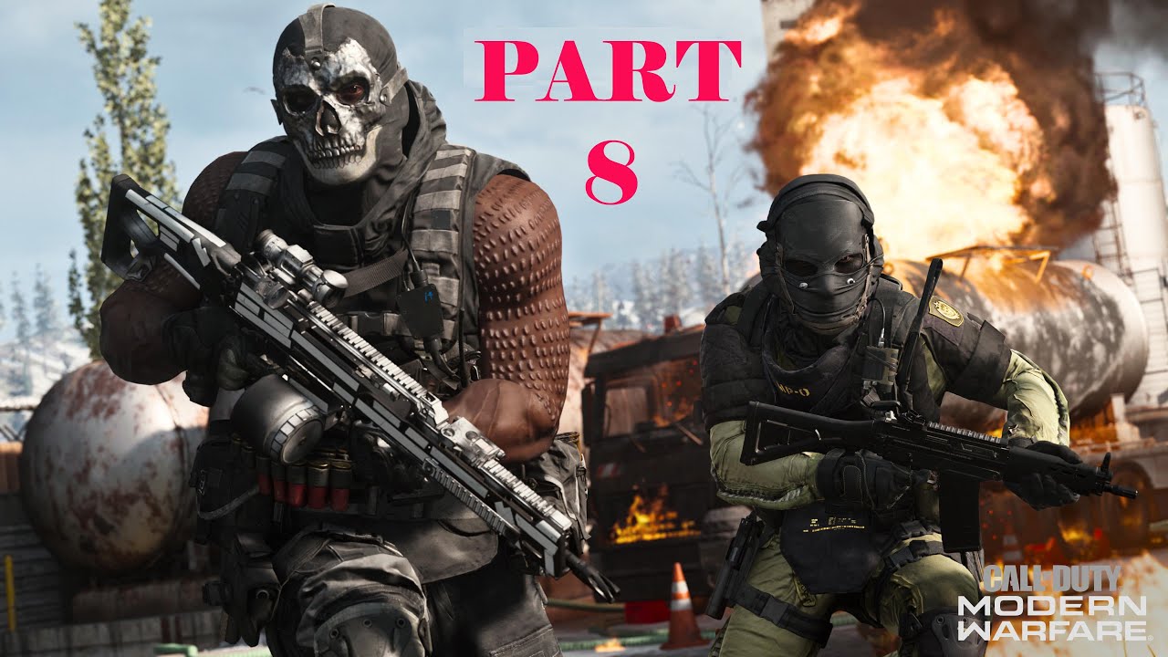 Modern Warfare 2 Campaign Remastered EXODUS Gameplay Walkthrough Part 8 ...