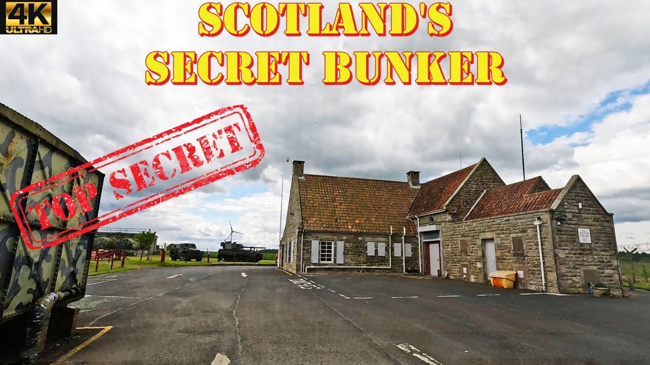 Scotland's Secret Bunker Pt 1 - Walk Around the Exterior - YouTube