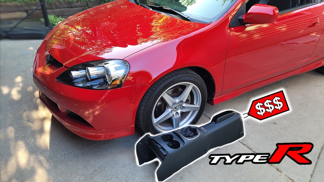 Installing A DC5 Type R Center Console On My Red RSX Type S! - YouTube